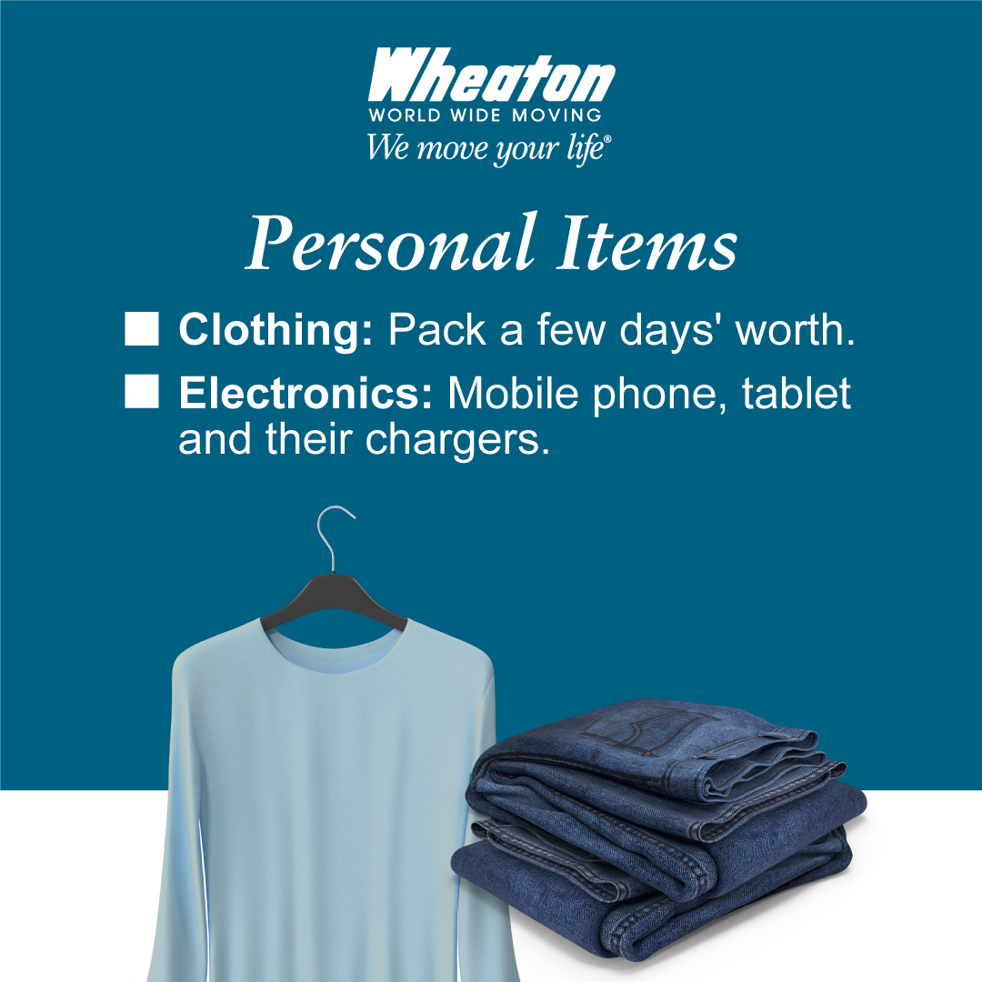 The First Night Moving Box Checklist | Wheaton World Wide