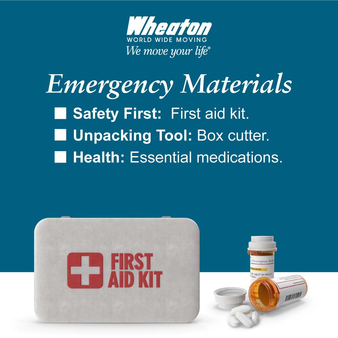 The First Night Moving Box Checklist | Wheaton World Wide